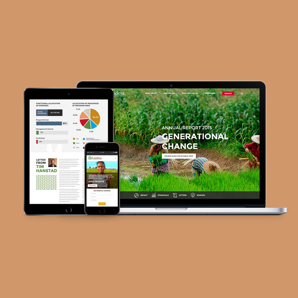 Landesa Website Redesign - Mercury.one